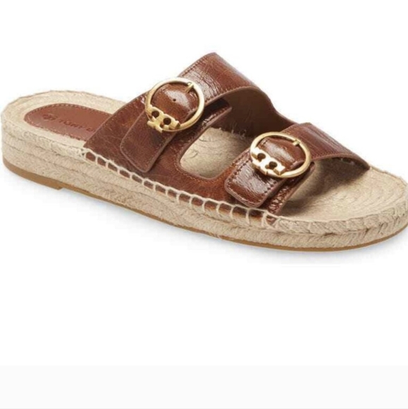 Tory Burch | Shoes | Tory Burch Selby Two Band Espadrille Slide Waxy ...